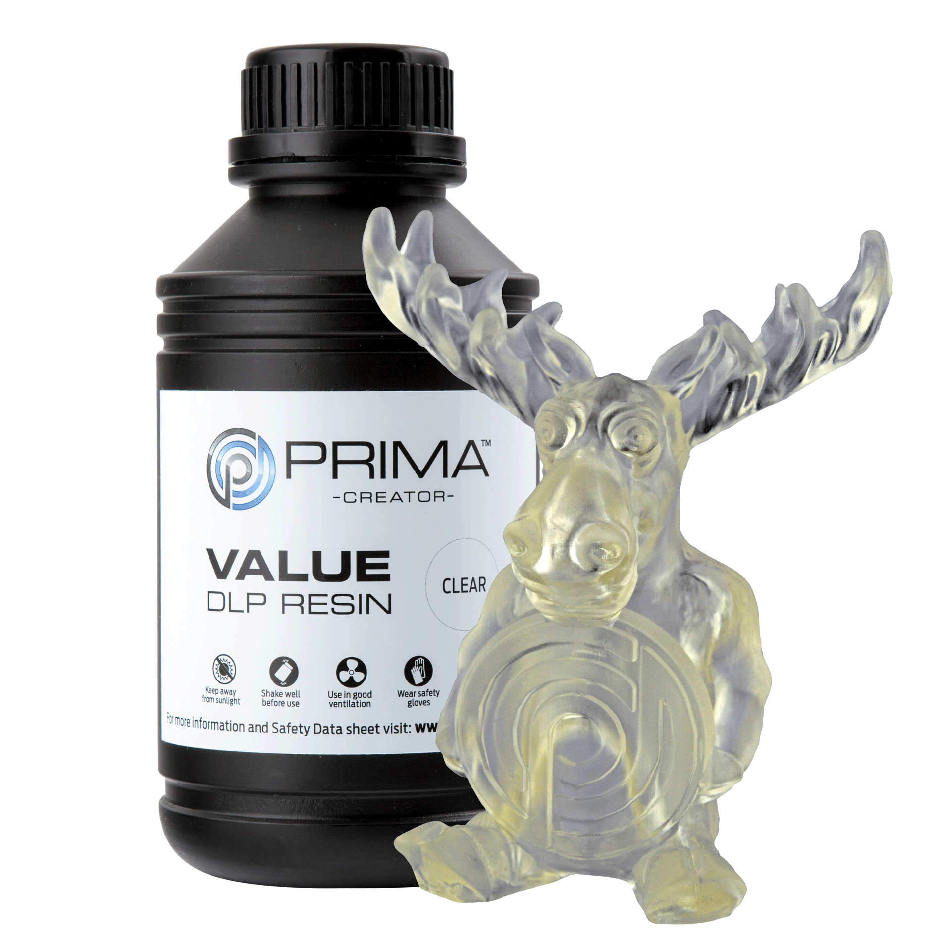PRIMACREATOR VALUE UV STANDARD RESIN - 1000 ML - CLEAR